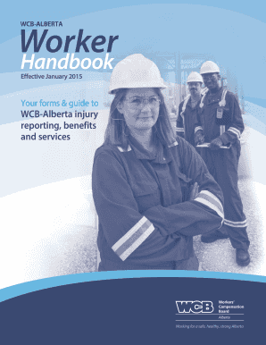Fillable Online wcb ab WCB Worker Handbook Jan2015 - Workers ...