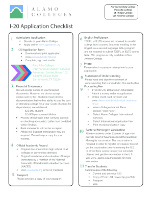 Fillable Online alamo Decide on your Alamo College Fax Email Print - pdfFiller