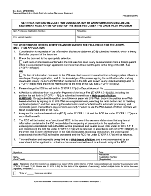 Fillable Online uspto Doc Code QPIDS Fax Email Print - pdfFiller