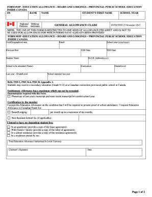 Fillable Online familyforce Form #15p - education allowance board and ...