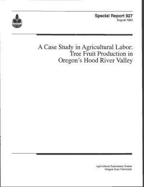 Fillable Online ir library oregonstate Ready, Set, GrowOregon's Agricultural ProgressOregon ...