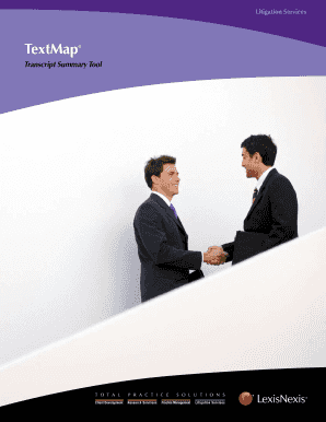 Fillable Online lexisnexis TextMap - LexisNexis Canada Fax Email Print ...
