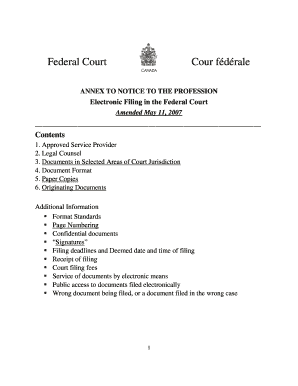 Fillable Online lexisnexis ANNEX TO NOTICE TO THE PROFESSION Fax Email ...