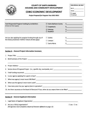 Fillable Online CDBG ECONOMIC DEVELOPMENT Grant Application Submittal ...
