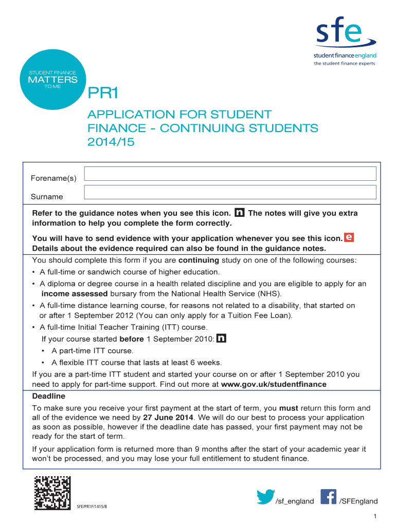 Fillable Online bristol ac PR1 application form - University of Bristol ...