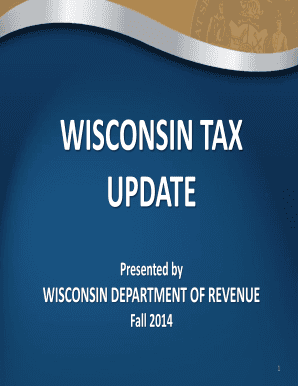 Fillable Online WISCONSIN TAX Fax Email Print - pdfFiller