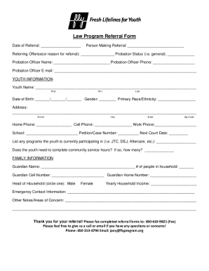 Fillable Online Employee Referral Program Policy Template Fax Email ...