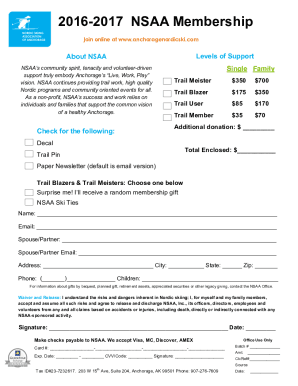 Fillable Online About NSAA Fax Email Print - pdfFiller