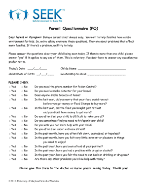 Fillable Online A Safe Environment for Every Kid Fax Email Print ...