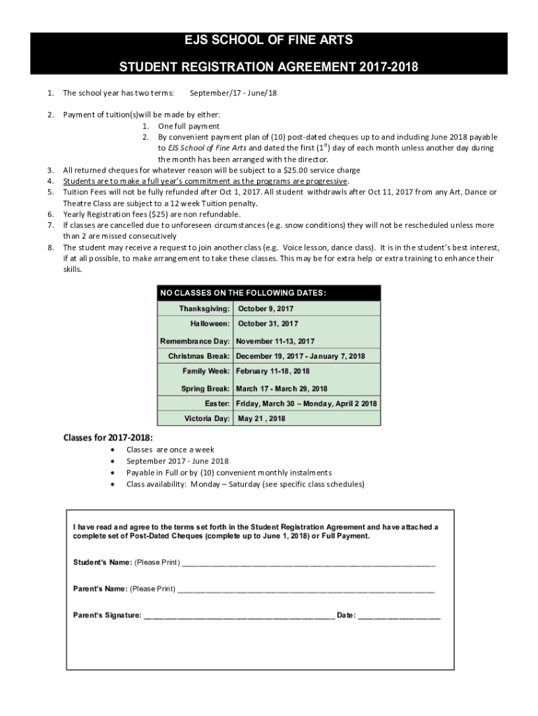Fillable Online 2017-2018 Group Class Registration Forms Fax Email Print - pdfFiller