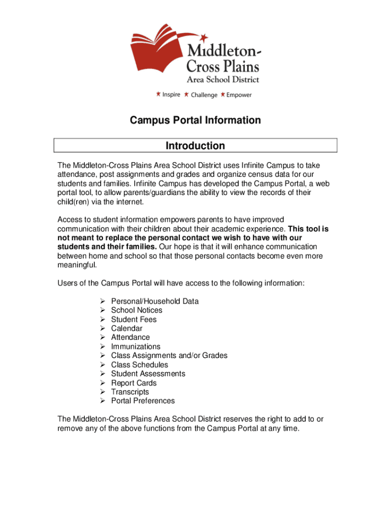 Fillable Online MyCampus Request Form Fax Email Print - pdfFiller