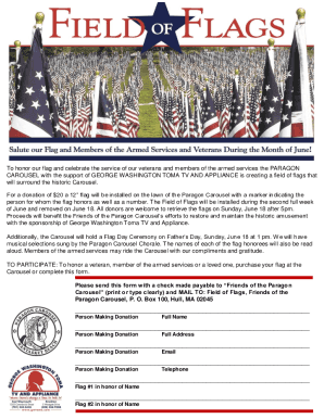 Fillable Online Ways to Honor A Veteran - Jonathan M. Wainwright ...