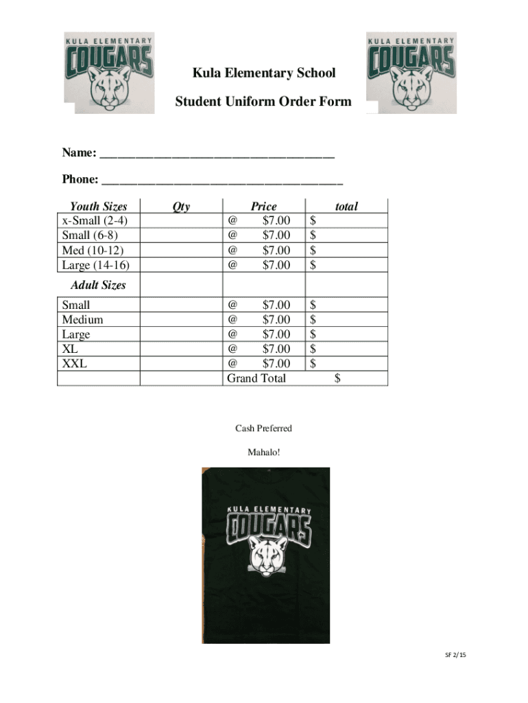 Fillable Online Kula Elementary School Fax Email Print - pdfFiller