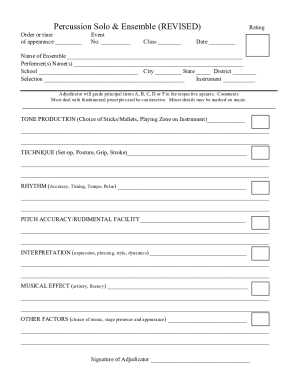Fillable Online NEW SE PERC SHEET PROPOSAL.doc Fax Email Print - pdfFiller