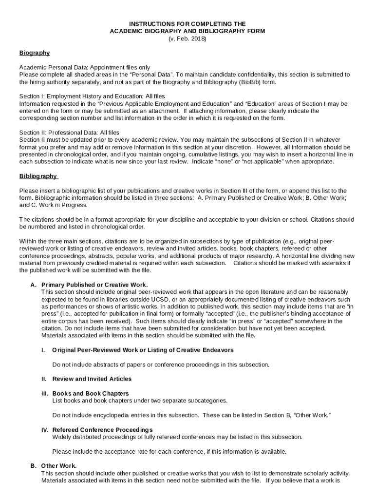 How to Write a Short Professional Bio (With Templates and ... - blink ...