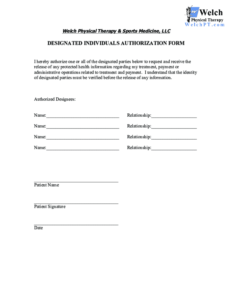 Fillable Online Authorization for sports medicine services and consent ...