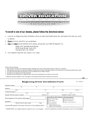 Fillable Online beg enrollment pdf Fax Email Print - pdfFiller