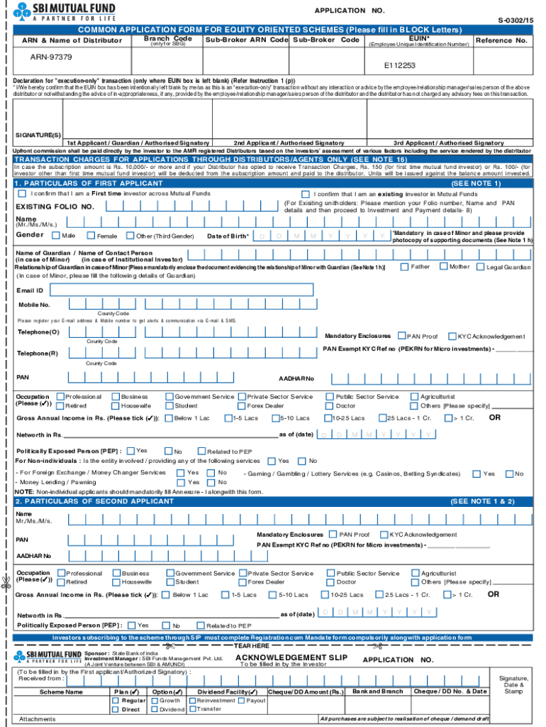 Fillable Online mfp co details and then proceed to Investment and Payment details- 8) Fax Email ...