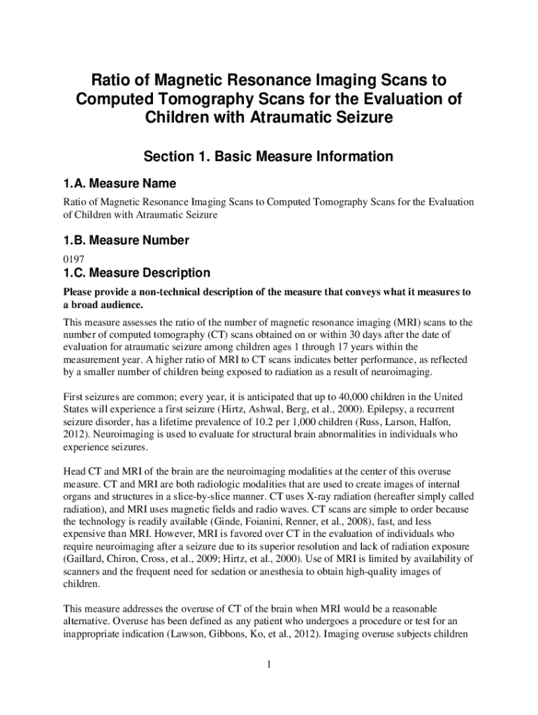 Fillable Online Ratio of Magnetic Resonance Imaging Scans to Computed ...