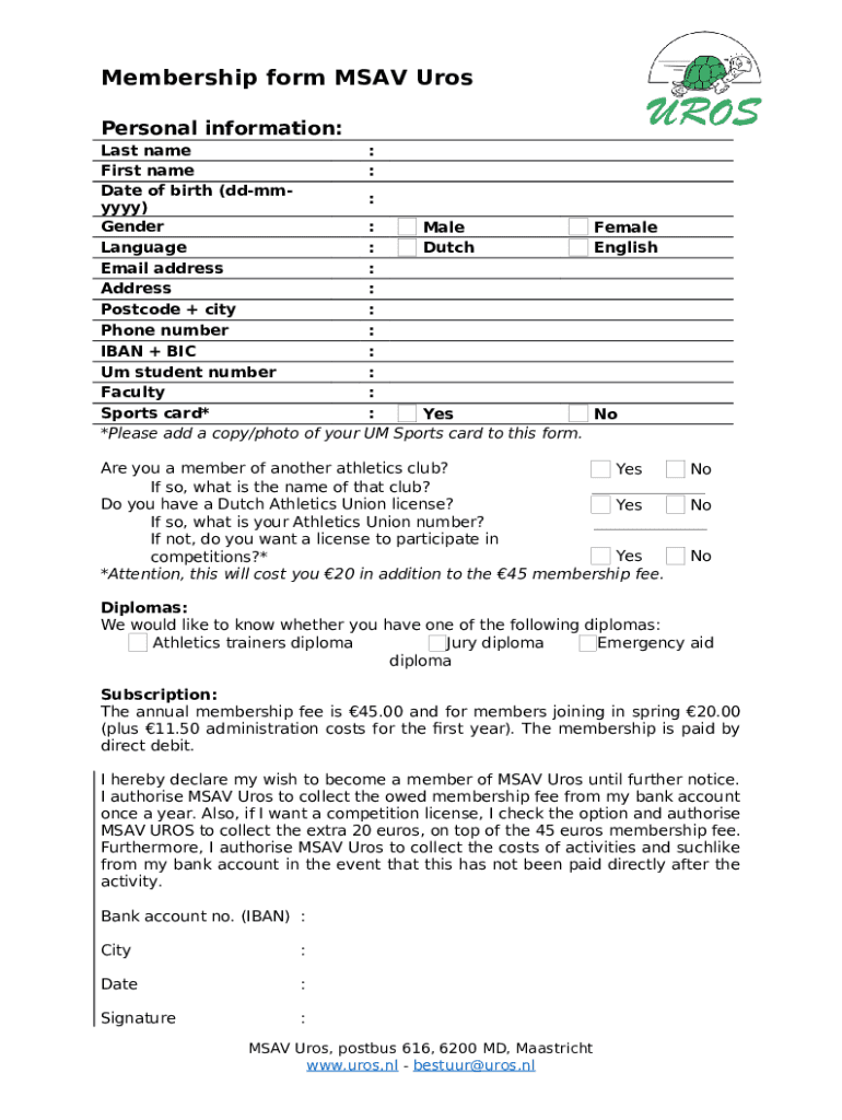 msav Doc Template | pdfFiller