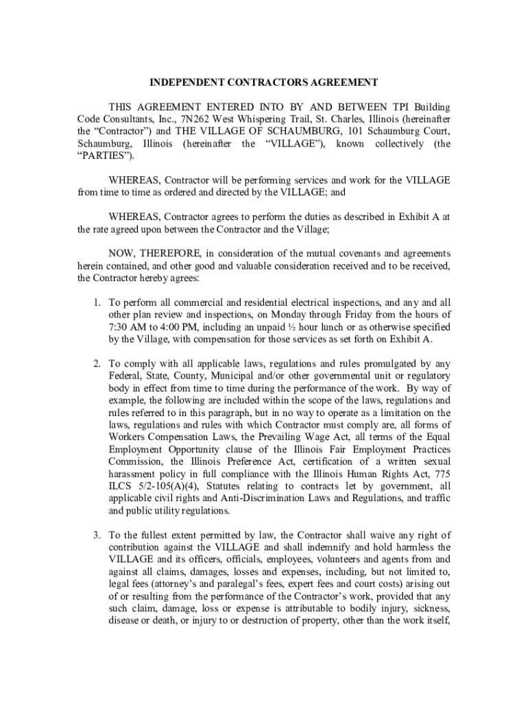 Fillable Online THIS AGREEMENT ENTERED INTO BY AND BETWEEN TPI Building ...