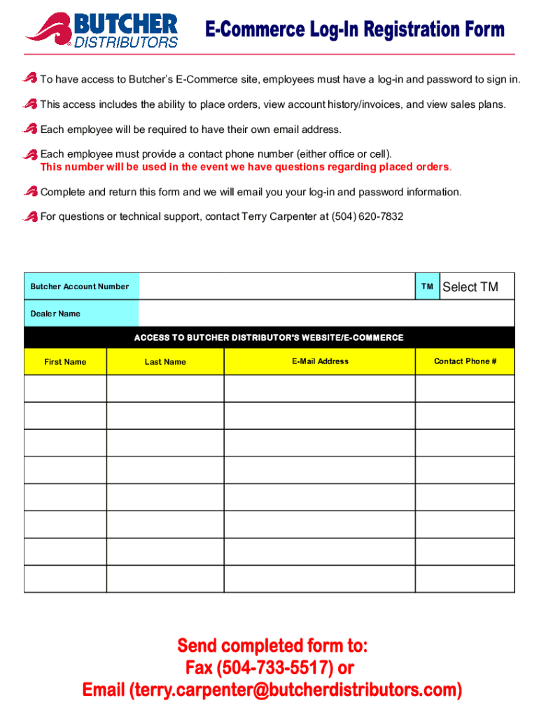 Fillable Online Registration Form - Website Version Fax Email Print ...