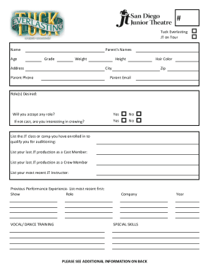 Fillable Online Parent'sNames Fax Email Print - pdfFiller