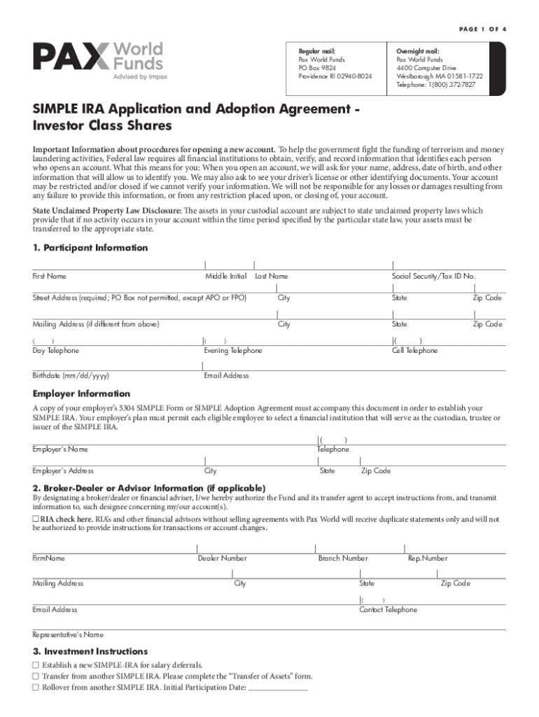 Fillable Online Fillable Online Use this form to register a Pax World ...