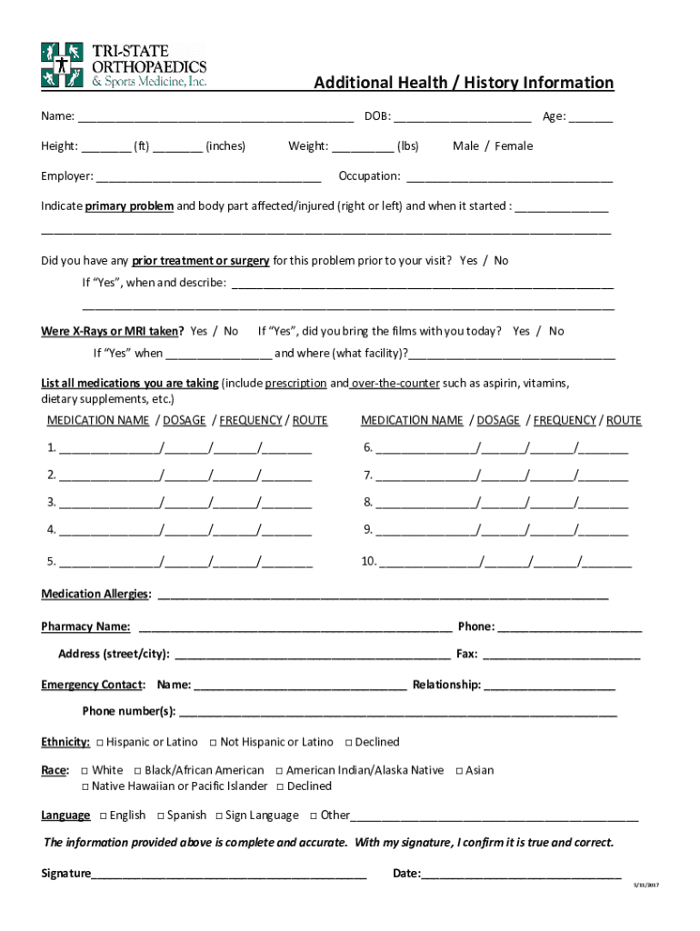 Fillable Online Medical Examination Report Form -FMCSA Fax Email Print ...