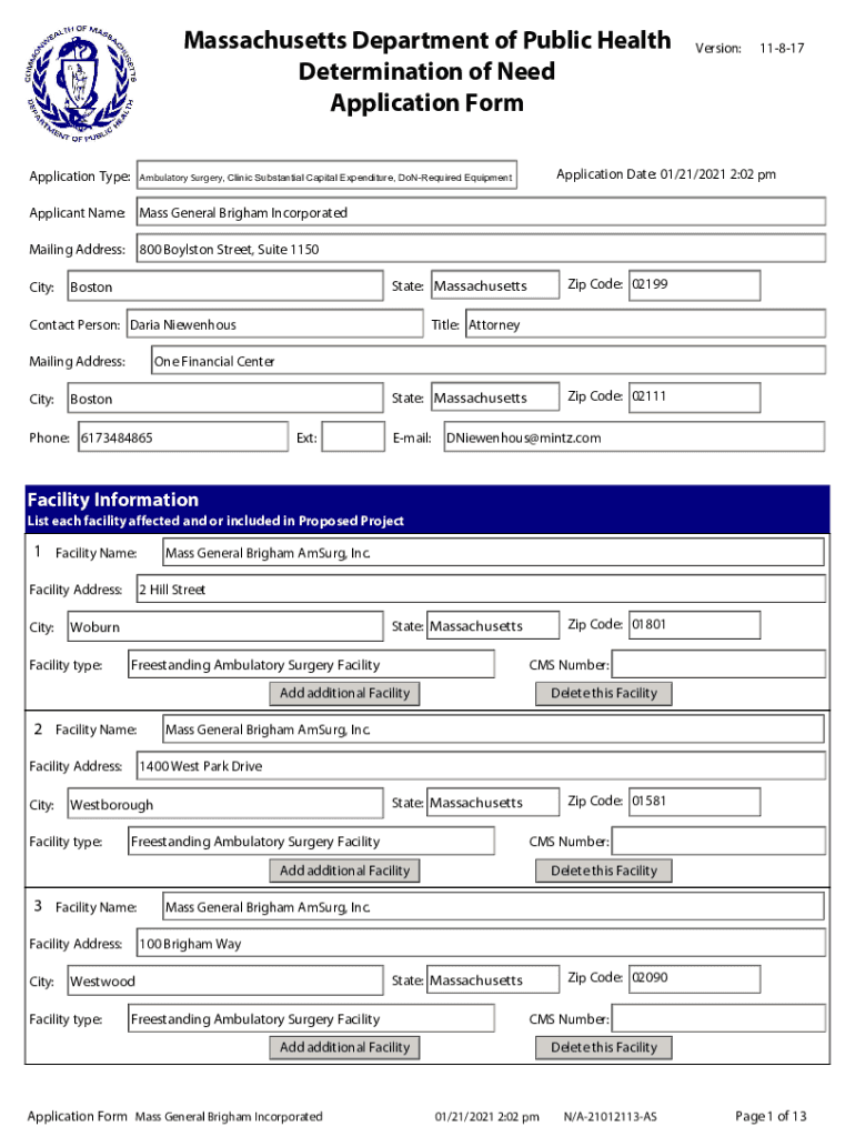 Fillable Online Mass General Brigham Integrated Care and AmSurg DoN ...