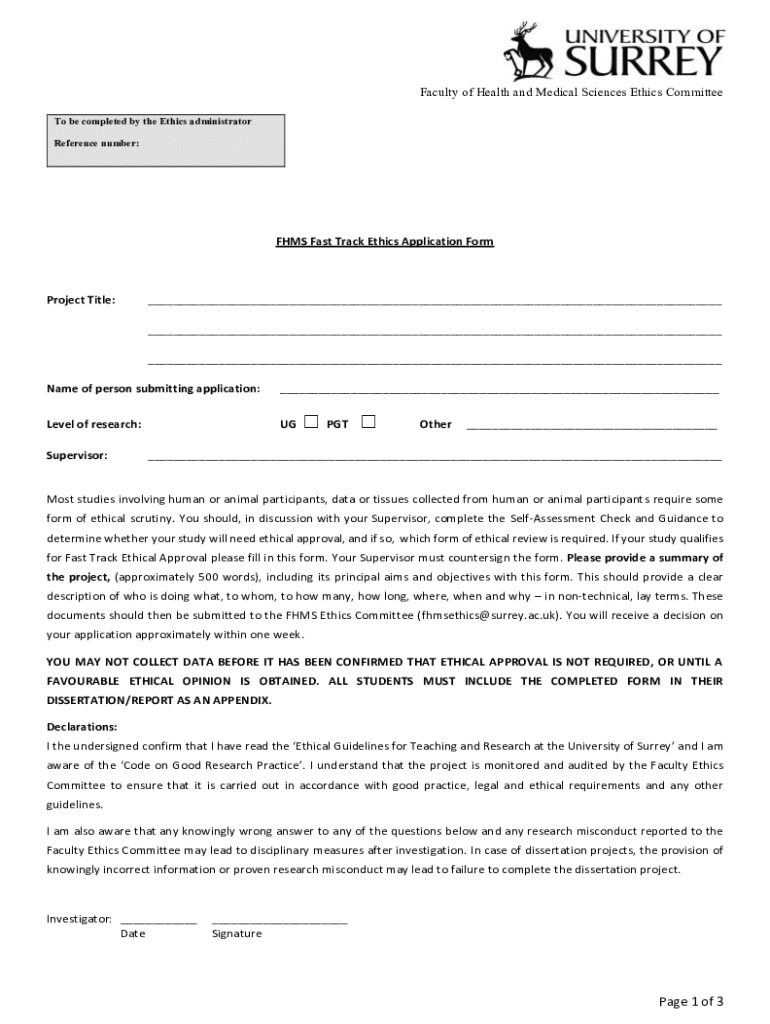 Fillable Online Writing a Personal Statement for Postgraduate ...