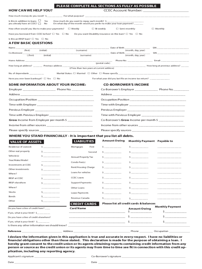 Fillable Online PLEASE COMPLETE ALL SECTIONS AS FULLY AS POSSIBLE Fax ...