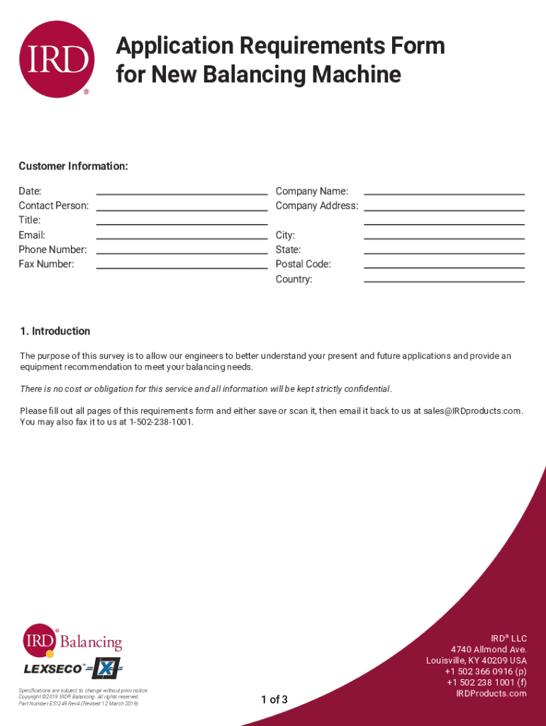 Fillable Online Application Requirements Form Fax Email Print - pdfFiller