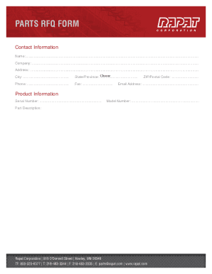 Fillable Online How to Write an RFQ: Templates, Examples and Process ...