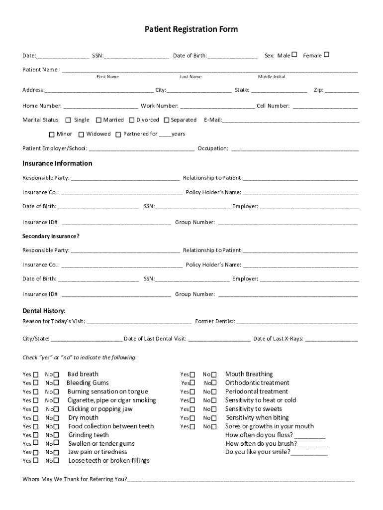 Fillable Online 8+ Medical Face Sheet Templates - Word, Pages, PDF Free ...