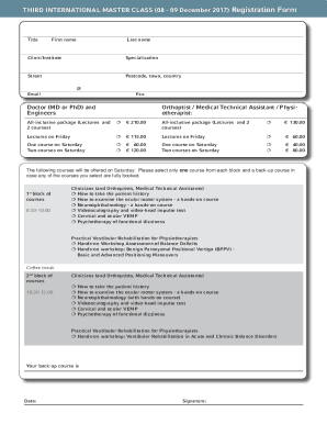 Fillable Online Masterclass-registration-form-hochform1.indd Fax Email ...