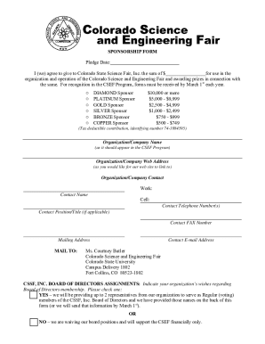 Fillable Online Blank Pledge Form.docx Fax Email Print - pdfFiller