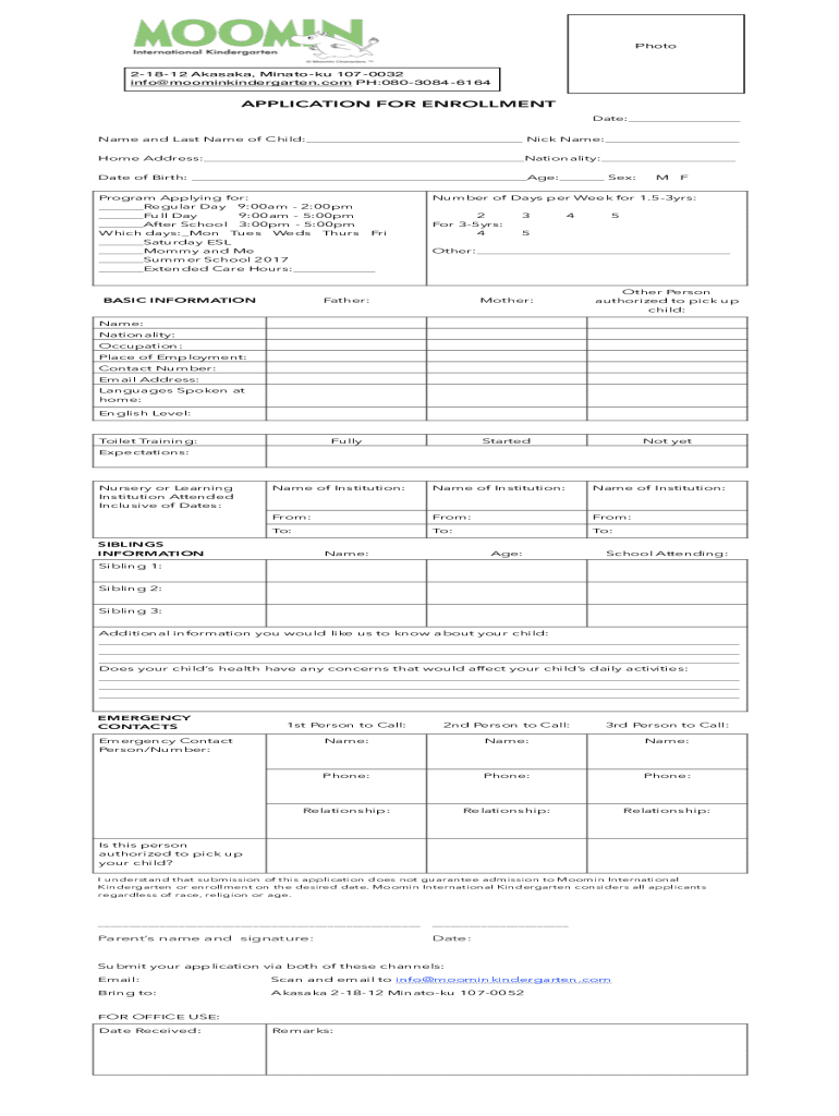 Fillable Online 2020-2021 Early ECEAP Prescreen & Application (Combined form) Fax Email Print ...
