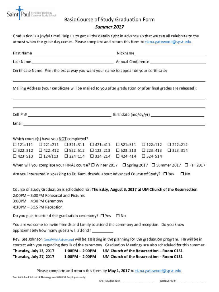 Fillable Online Free Graduation Certificate Template - PDF ...