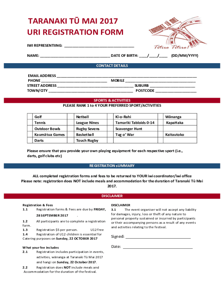 Fillable Online NAME: DATE OF BIRTH: // (DD/MM/YYYY) Fax Email Print ...