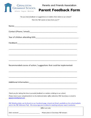 Fillable Online geraldtongrammarschool wa edu Distance Learning ...