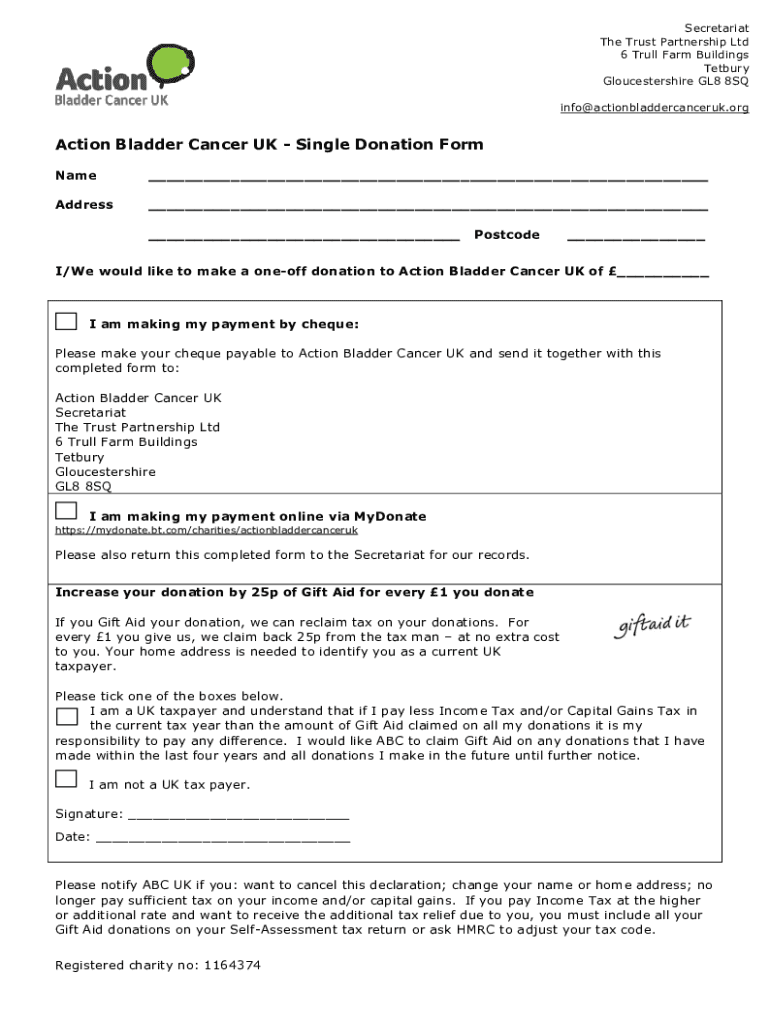 Fillable Online The Trust Partnership in 6 Trull Farm Buildings, Trull ...