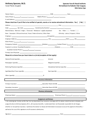 Fillable Online NP Paperwork Fax Email Print - pdfFiller