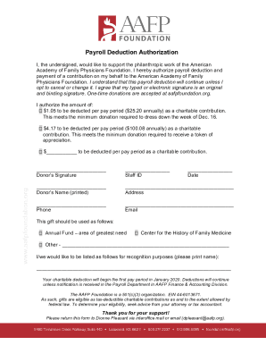 Fillable Online 6+ sample payroll deduction authorization form - Simple ... Fax Email Print ...