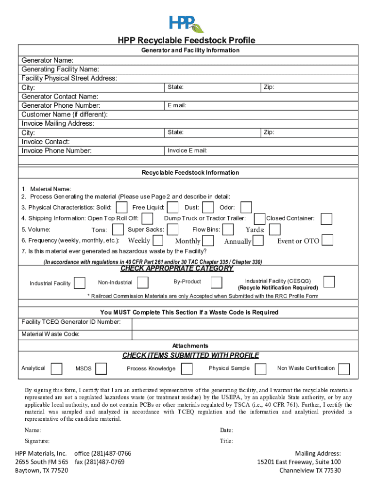 Fillable Online NONHAZARDOUS RECYCLABLE MATERIALS (NRM) Fax Email Print ...