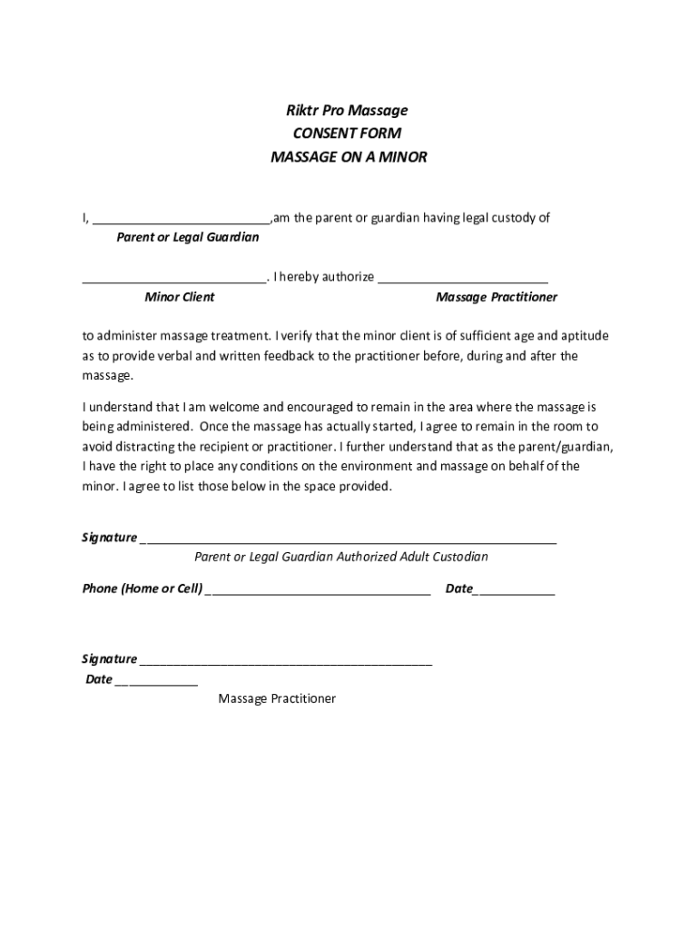 Fillable Online Permission To Treat Minor Form - Fill Out and Sign Printable ... Fax Email Print ...