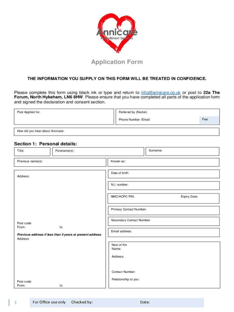 Fillable Online Application form - Basic Disclosure Fax Email Print ...