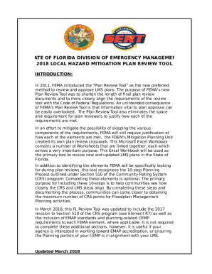 Fillable Online STATE OF FLORIDA DIVISION OF EMERGENCY MANAGEMENT Fax ...