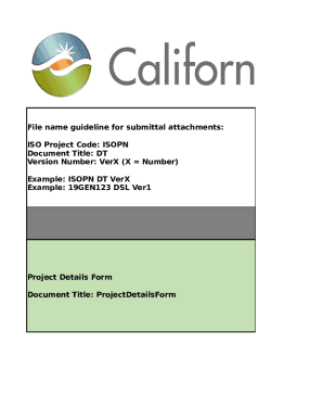 Fillable Online Project Details Form Fax Email Print - pdfFiller