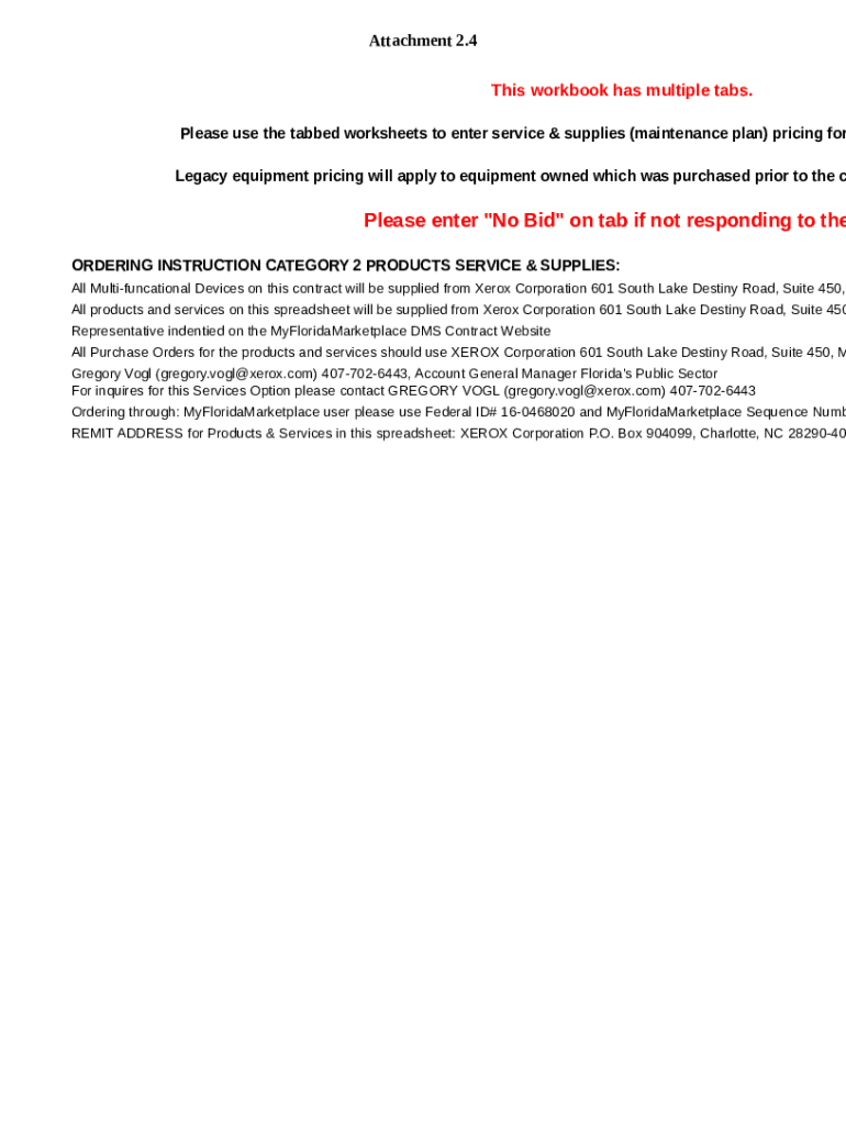 Fillable Online Please use the tabbed worksheets to enter service ...